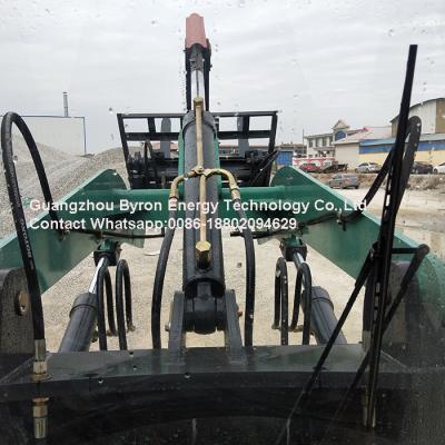Cina Mini caricatore della ruota della parte frontale verde con Quickhitach ed il galleggiamento elettrico in vendita