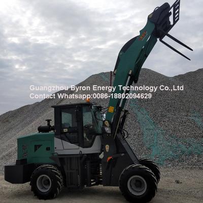 Cina Mini caricatore della ruota della parte frontale verde con Quickhitach ed il galleggiamento elettrico in vendita