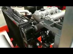 6.0 T SUZU 6BG1 최대 3600mm를 가진 산업 옆 장전기 포크리프트. 고도를 드십시오