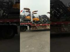 정원 1.6T 소형 크롤러 굴착기 기계 진지변환 23.3 L /min