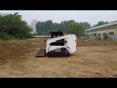 Crawler 100HP Skid Steer Loader with Rated Load 1200kgs Bucket Capacity 0.55cbm for Sale