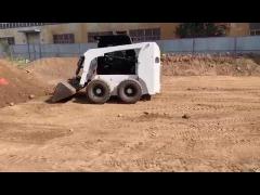 Cargador de alto rendimiento del buey de la resbalón de la carga clasificada de la máquina 950KG del cargador de la parte frontal