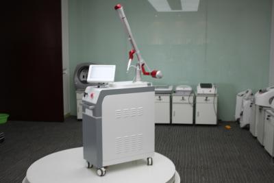 China 1064nm Q switch nd yag laser pulsed dye laser machine for tattoo  vascular removal for sale