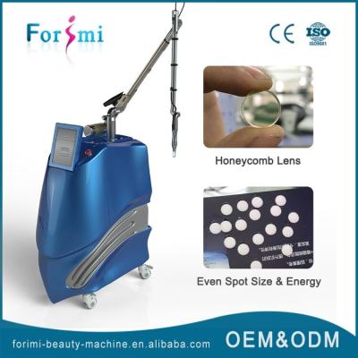 China Forimi Newest Masterpiece 2500W big power picosecond laser to tattoo removal for sale