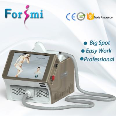 China Big spot sizes portable 808nm diode laser permanent depilacion laser hair removal machine for sale