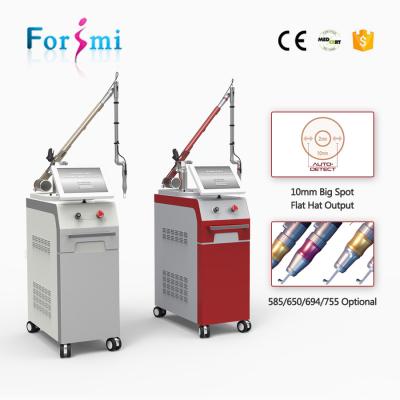 China Medical CE ISO Approved Best Price q switched nd yag laser tattoo removal device for sale