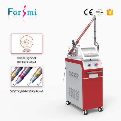 China America hot selling professional q switched nd yag laser all colors tattoo removal for sale