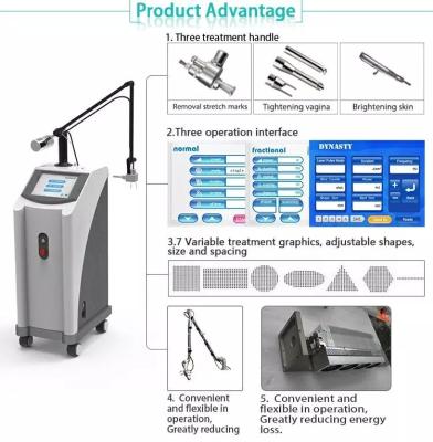 China 40W RF Tube Laser Generator Vaginal Tightening Laser CO2 Fractional beauty  machine price for sale