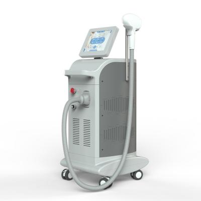 China Ice Soprano permanent triple wavelength hair removal painless laser 808nm diode laser machine for sale
