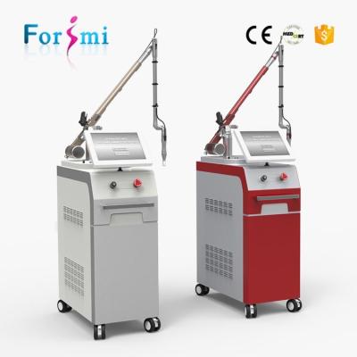 China Top level Tattoo removal laser device 1064nm 532nm Sapphire And Ruby Q Switch laser for sale