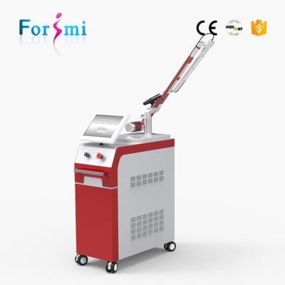 China Factory price 1064nm & 532nm q switched nd yag pigment tatoo removal laser for spa use for sale