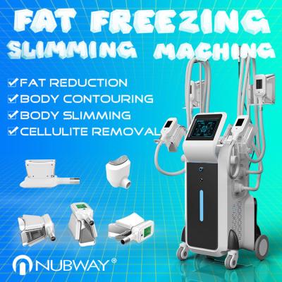 China Strong cooling -15 Celsius newest 4 handles cryo fat frezzing slimming machine with CE for sale