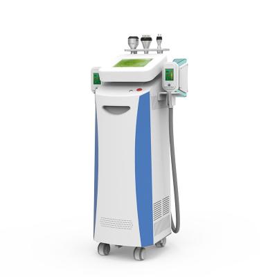 China Factory offer salon use 5 handpieces multifunctional body contouring cryo slimming machine for sale