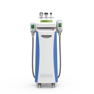 China Multifunctional 5 handles cryo+cavitation+rf fat removal cryolipolysis CE medical approve for sale