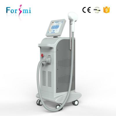 China TEC cooling 755nm 808nm 1064nm triple wavelengths diode laser hair removal for sale