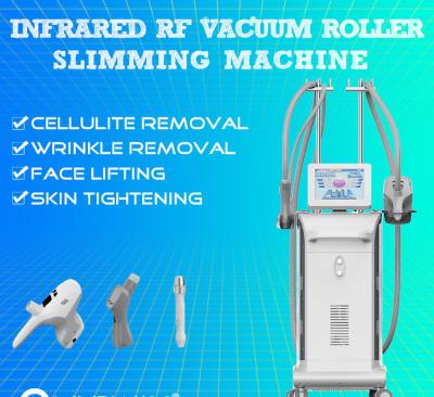 China Vertical V Shape 3 roller vacuum rf fat removal 2019 IPG entermologie for weight loss for sale
