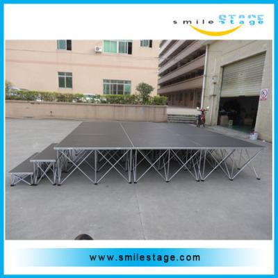 China Aluminum assemble wedding decoration event stage portable stage for sale