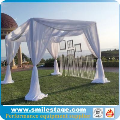 China Easy to Assemble Wedding Party Backdrop Stand Pipes and Drapes for sale