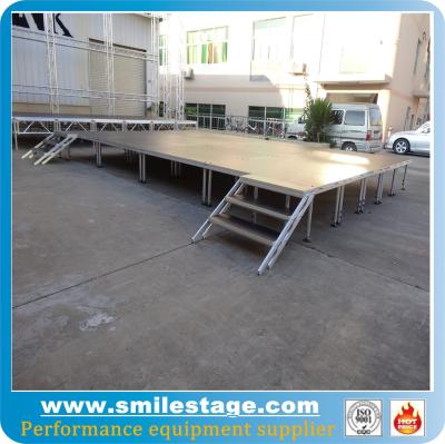 China Aluminum Event Adjustable Portable Stages for Wedding Decoration for sale