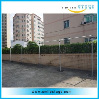 China Adjustable Backdrop Frequently Used Pipe And Drape For Booth for sale