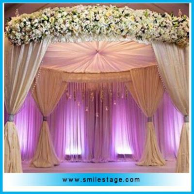 China Durable backdrop support pipe and drape exhibition design pipe and drape for sale