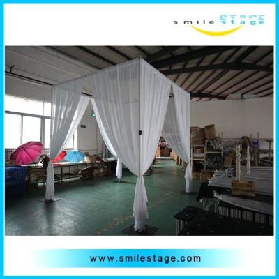 China Aluminum event wedding backdrop stand pipe drape for sale