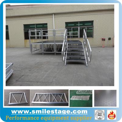 China  Aluminum used mobile stage with plywood platform stage deck for sale