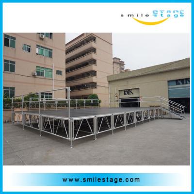 China Professional lighting aluminum alloy outdoor concert stage for sale