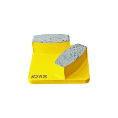 China Redi Lock Diamond Grinding Plates with 2 Segments for sale