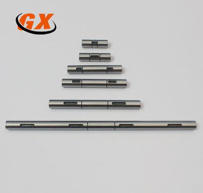 China CNC precision machined chrome plated steel hydraulic cylinder piston rod for sale
