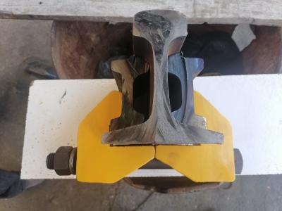 China Innovative Temporary Railway Rail Joint Clamp GWJ Non-hole Clamping Device for sale
