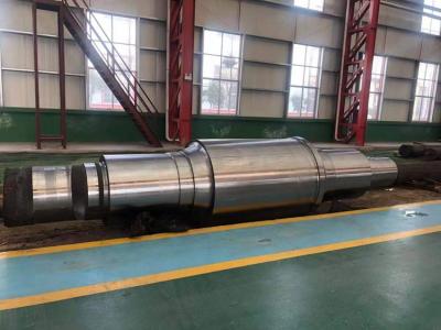 China Custom Big Forged Pipe Flange Shaft with BS 5892 Standard for sale