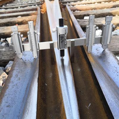 China Digital Frog Rail Wear Measuring Gauge 0.01 Accuracy ISO Certificate for sale