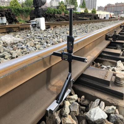 China Kingrail Rail Track Measuring Equipment Gauge Digital 0.01 Resolution for sale