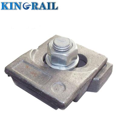 China Single Or Double Standard Or Custom Type GB DIN JIS ISO ANSI/ASTM B7 BS Shoulder Tie Plate for sale
