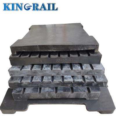 China Single Shoulder Tie Plates Rail Tie Plate Sole Plate Rail Base Plate Main Component In Railroad Construction for sale