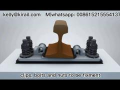 1850mm Railway Track Fasteners Gauge Rod Insulated And Non Insulated ODM