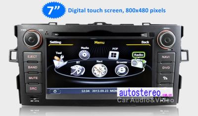 Китай автомобиль стерео DVD GPS 3G WIFI Bluetooth для мультимедиа GPS iPod Satnav Autoradio венчика Тойота Auris продается