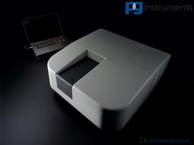 Cina Doppia gamma fotometrica dello spettrofotometro T90+ di UV-Forza del fascio - 4.0Abs - 4.0Abs in vendita
