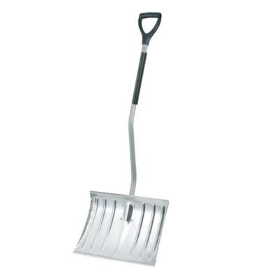 China Snow Shovel with Bend Steel Tube Handle and Corrosion-resistant Aluminum Material for sale