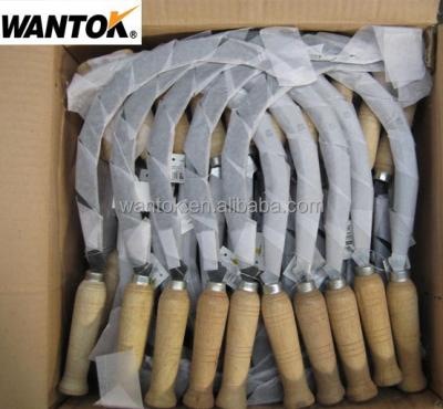 Cina 34 Finitura di ossido nero Agricoltura raccolta falce a mano per la raccolta pesante in vendita
