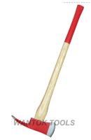 China Multi Functional Cutting Axe Type Firefighter Axe Head Forged Chisel Fire Axe for sale