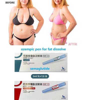 China wholesales cheap price ozempic pen 1.5ml 3ml for fat loss Saxendas Semaglutide Injection for sale