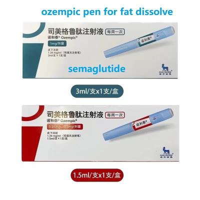 China wholesales cheap price FDA Approved Saxenda Ozempic Pen Body Slimming Lipolytic Solution weight loss for sale