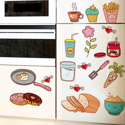 China Fun Food Removable Fridge Sticker Life Planner for sale