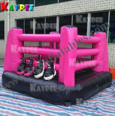 China Hot Boxing Ring with gloves, inflatable sport game KSP059 for sale