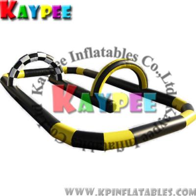 China Kart racing inflatable air tr,inflatable sport game KSP023-30'W x 45'L x 9'H for sale