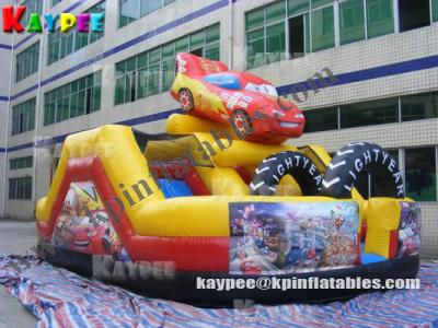 China Racing track obstacle zone,inflatable sport game,Car obstacle KOB051 for sale