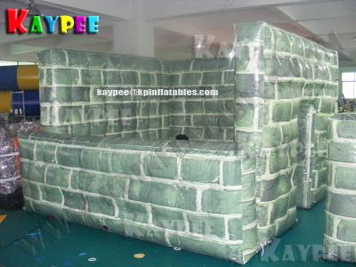China Inflatable paintball Bunker Buidling,digital printing Deluxe Tactical Field,KPB030 for sale