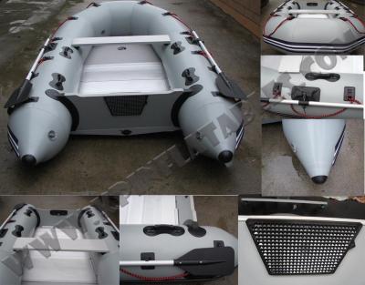 China High quality inflatable motor boat with air floor for sale
